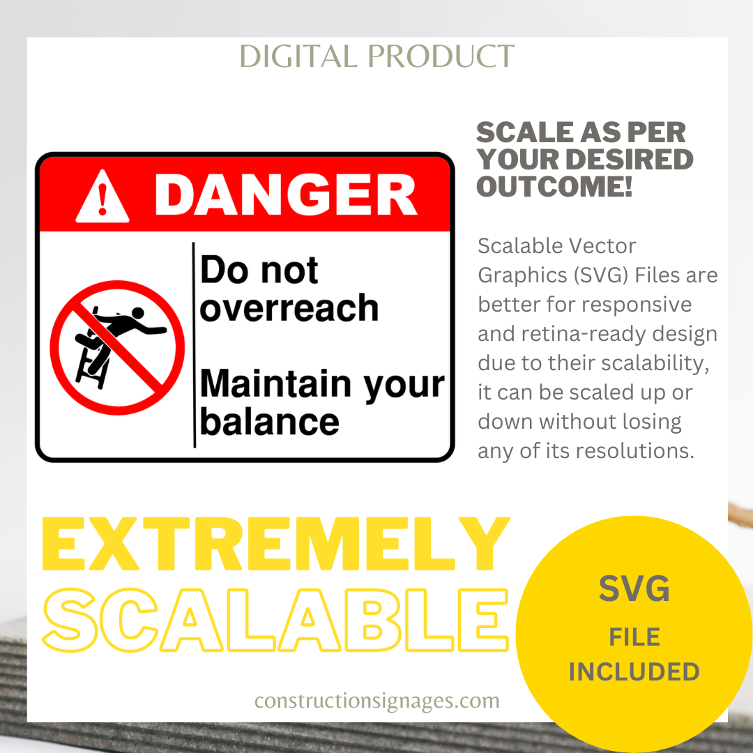 Do Not Overreach, Maintain Your Balance, Printable Digital Download ...