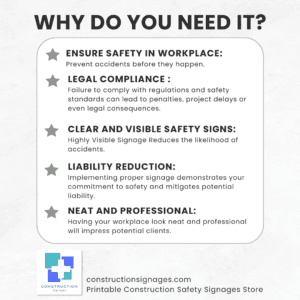 Keep Out, Excavation in Progress, Printable Safety Signages, Digital ...