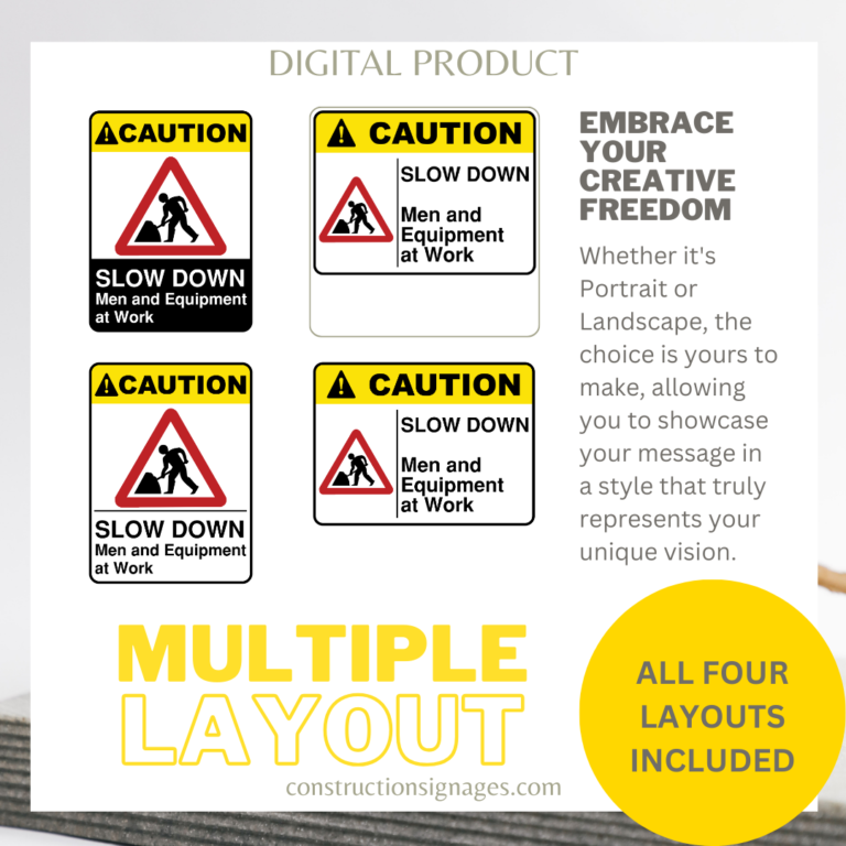 Detour Left | Construction Signages